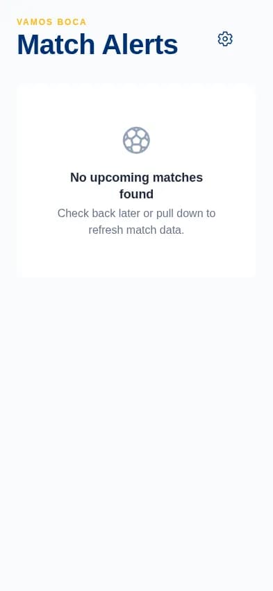 Boca Match Notifier