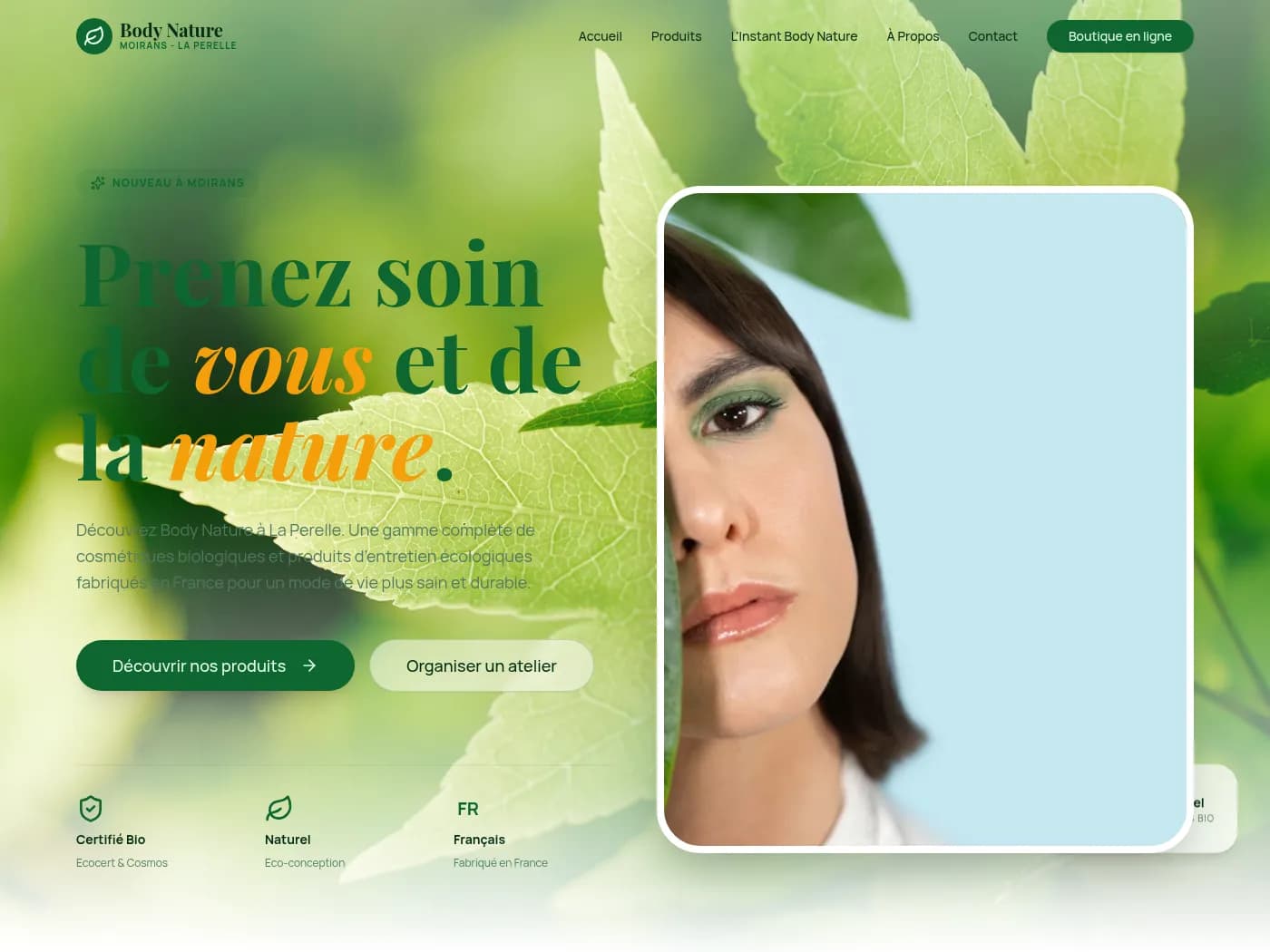 Body Nature Boutique Site