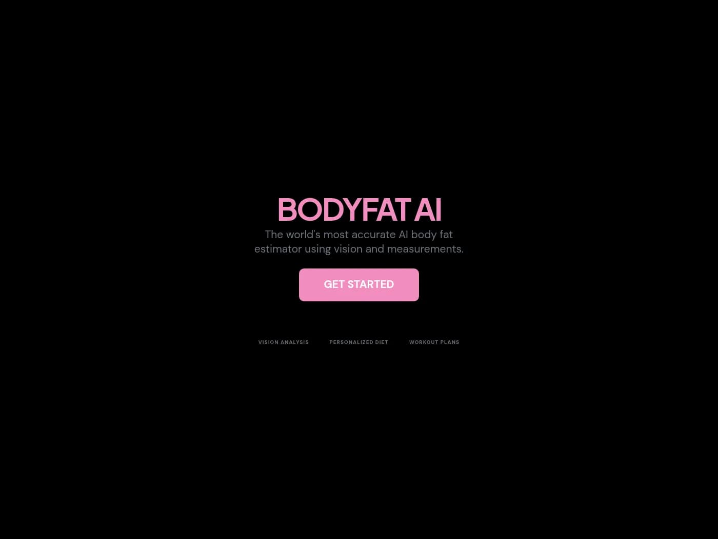 BodyFat AI Estimator