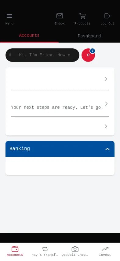 BofA Mobile App Clone