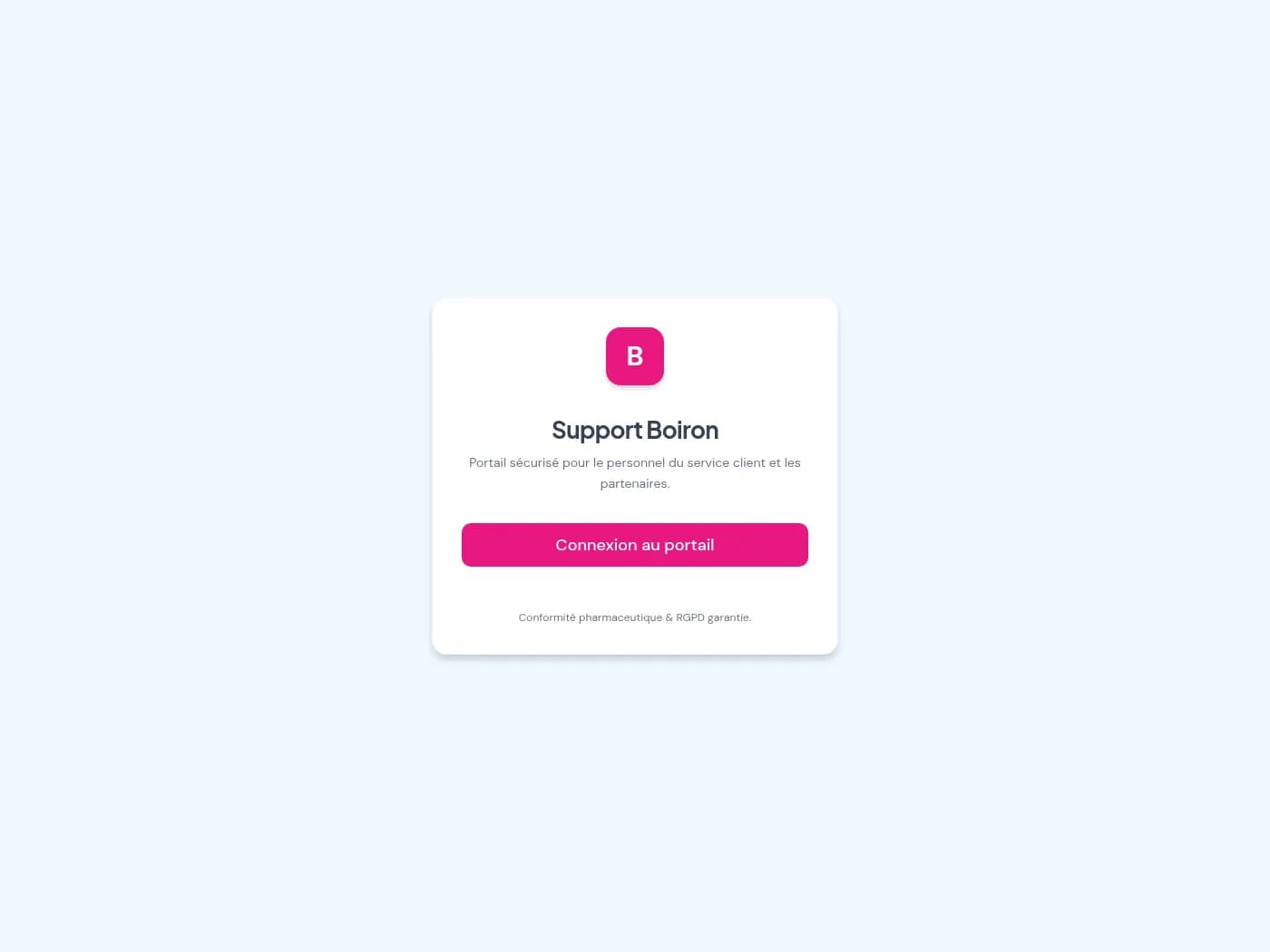 Boiron Support Hub