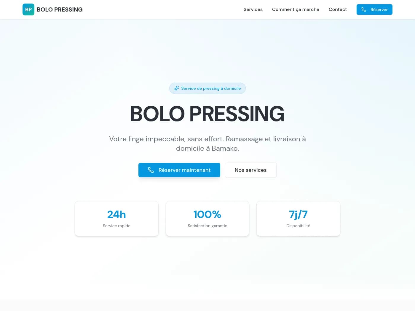 Bolo Pressing Vitrine