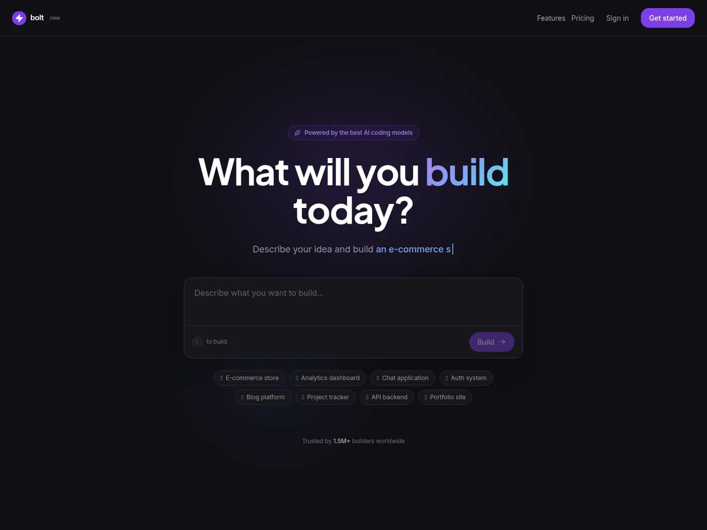 Bolt AI Dev Platform