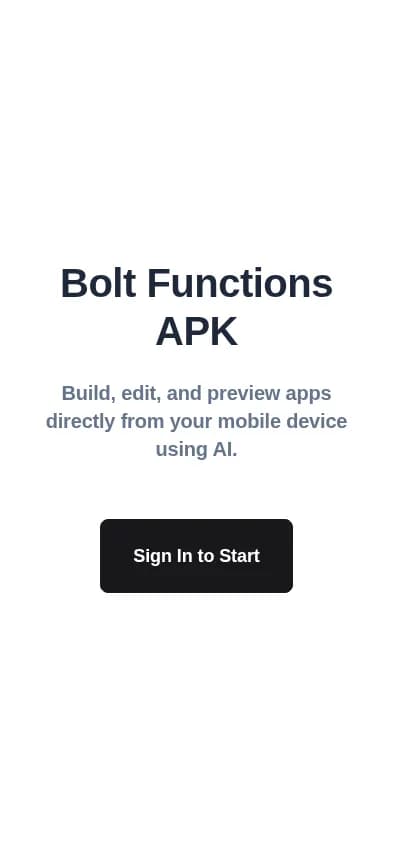 Bolt Functions APK