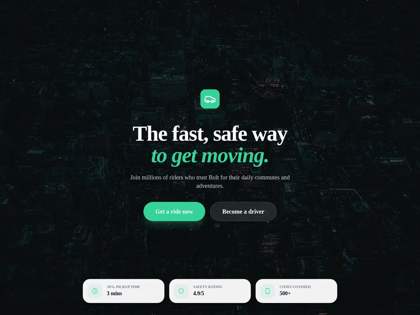 Bolt Clone Transport App