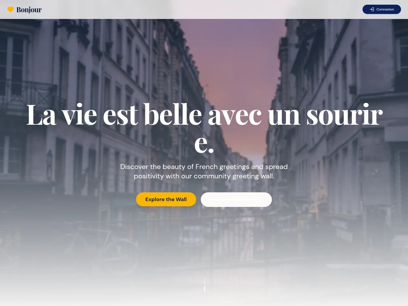 Bonjour Greeting Portal