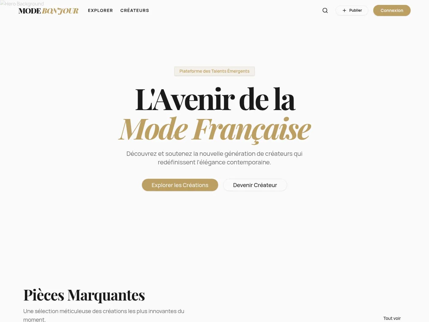 Bonjour Greeting App