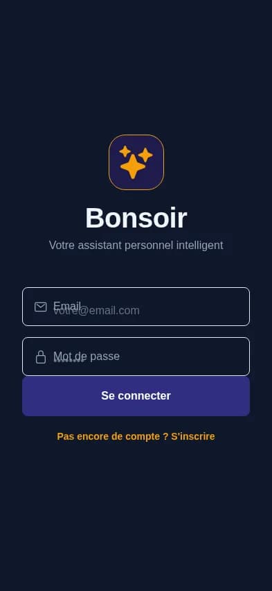 Bonsoir AI Assistant