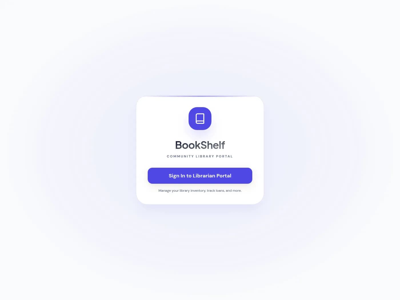 Book Lending Portal