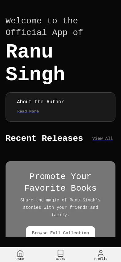 Book Promo Mobile App