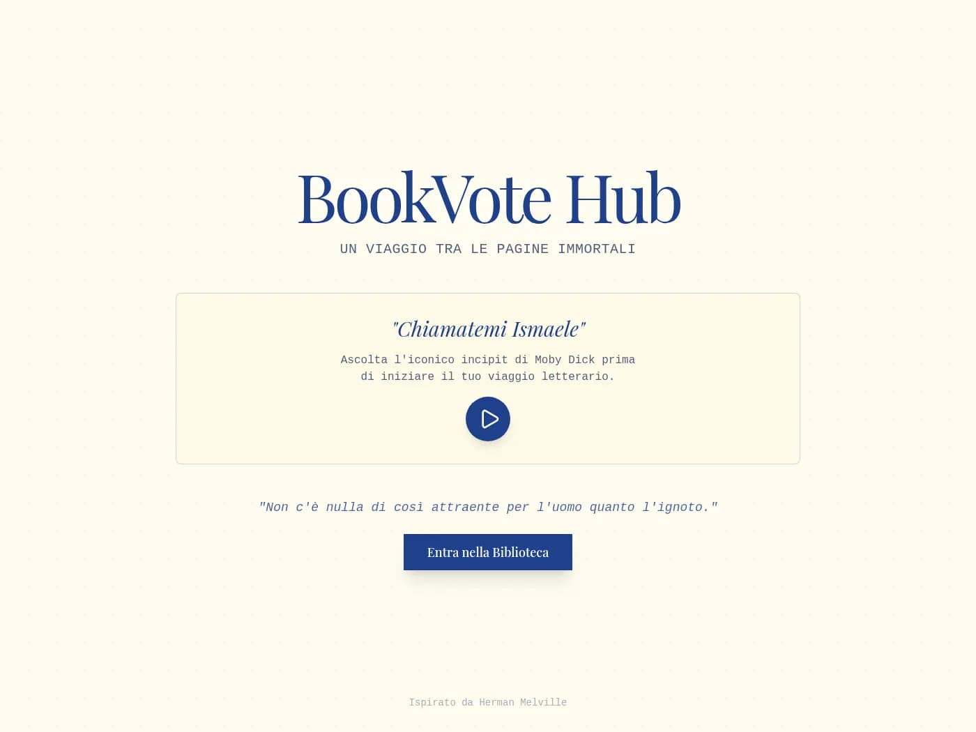 BookVote Hub
