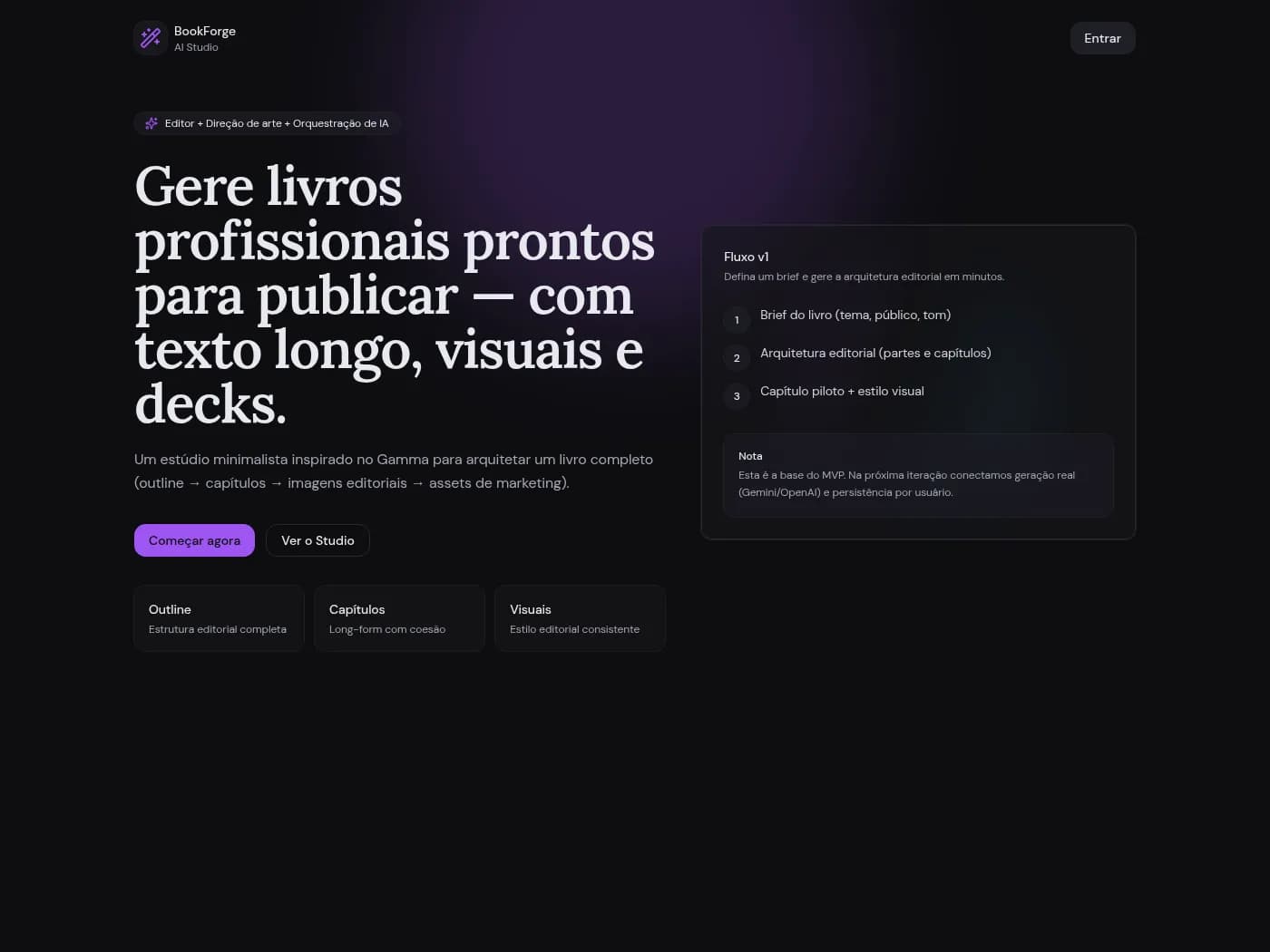 BookForge AI Studio