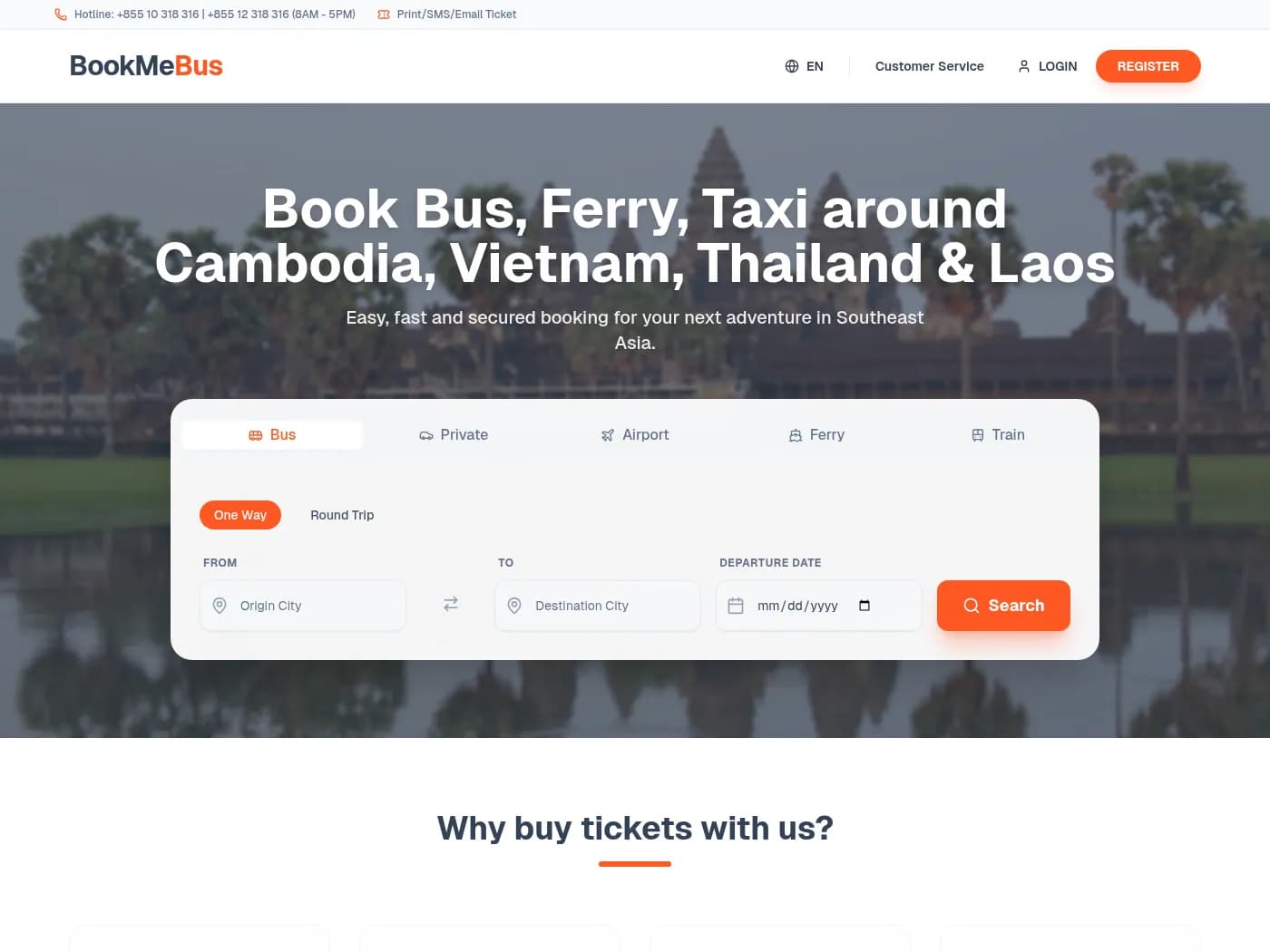 BookMeBus Clone