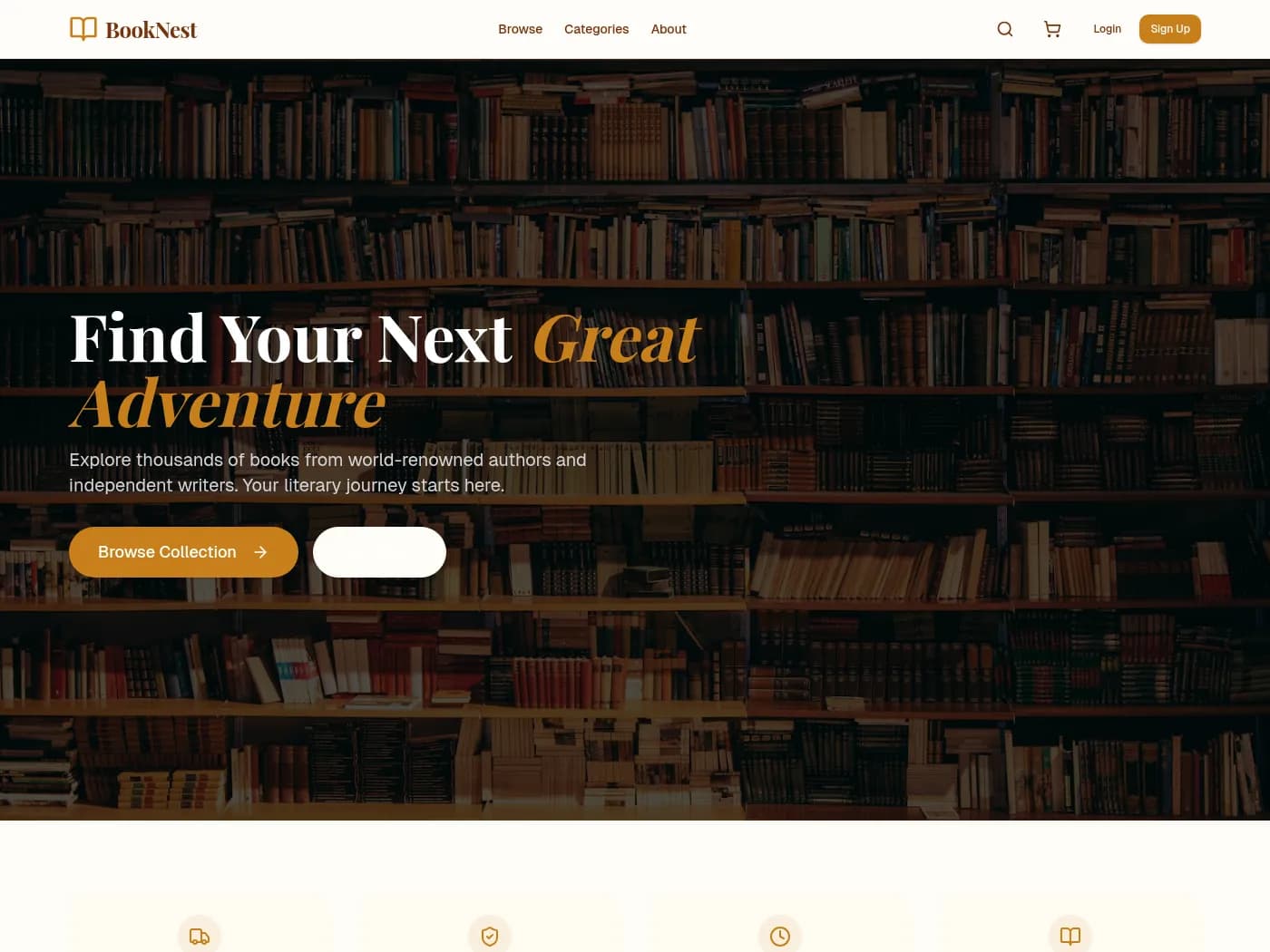 BookNest Web Portal