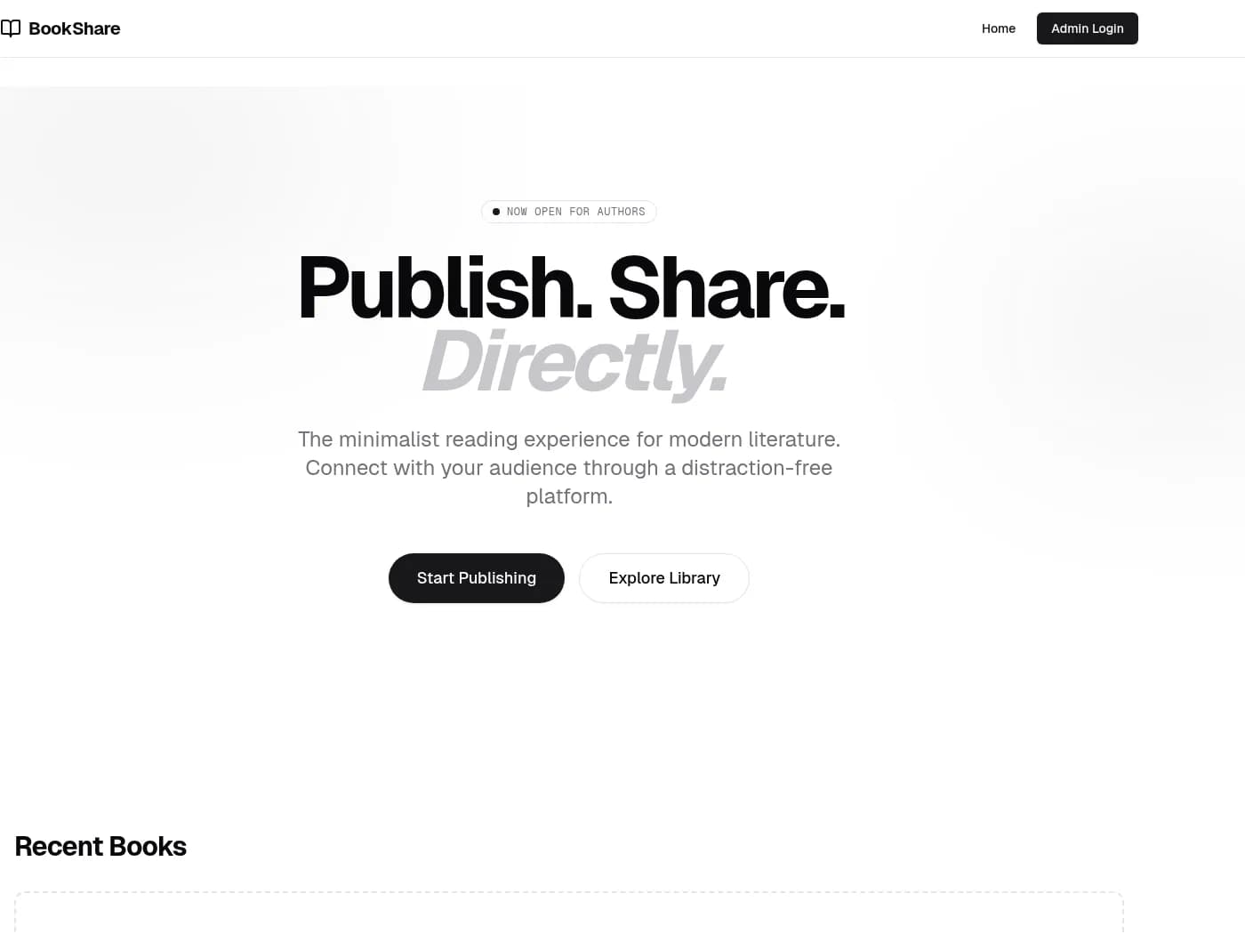 BookShare Website