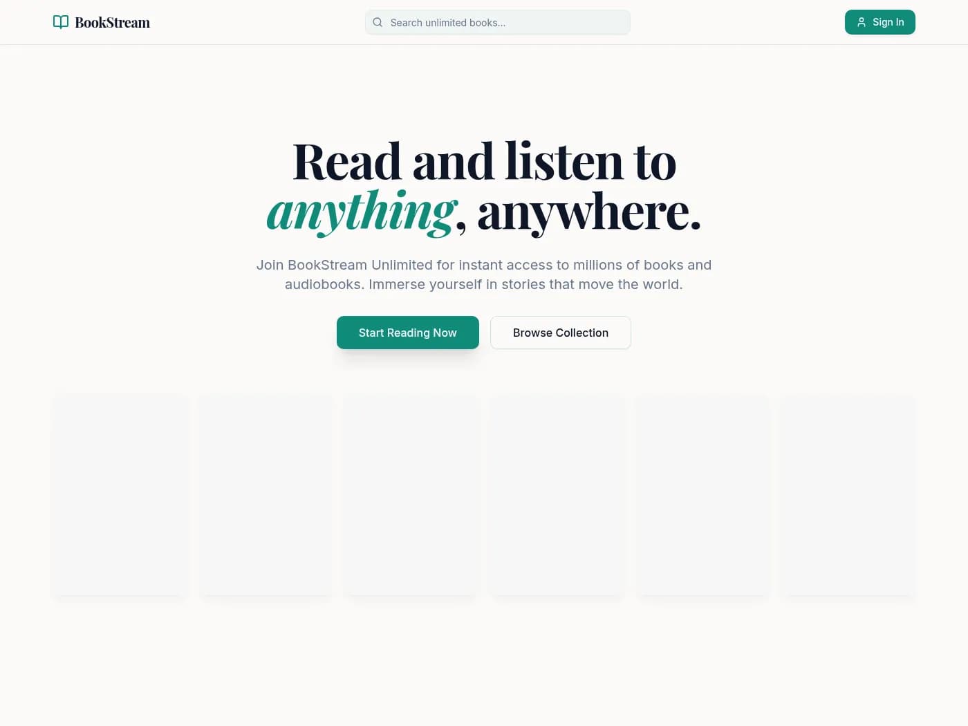BookStream Unlimited