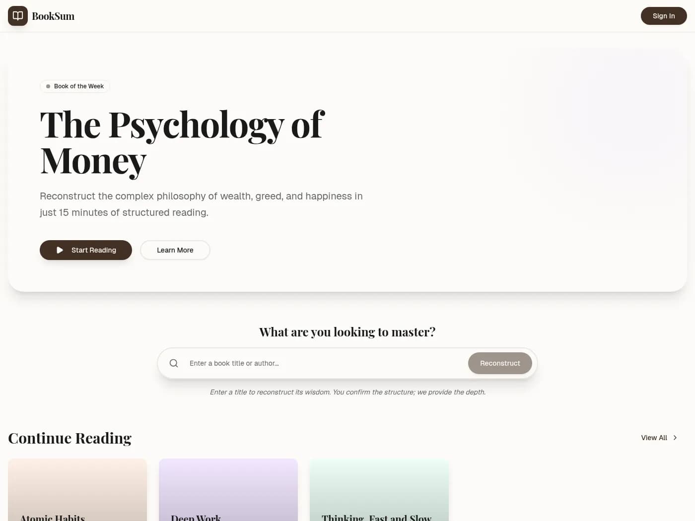 BookSum