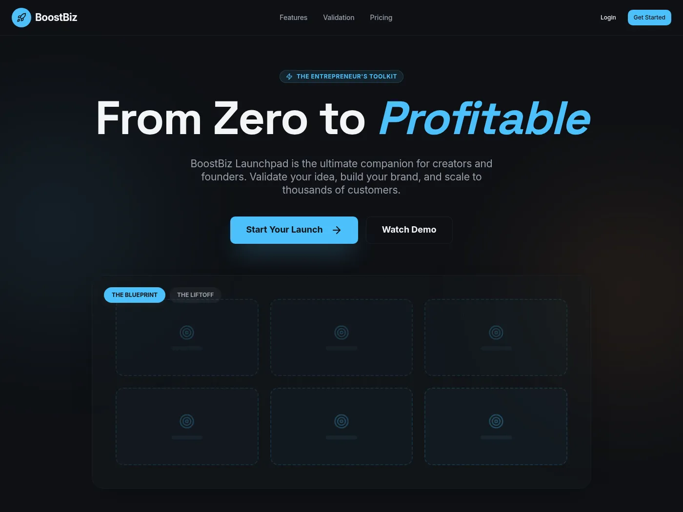 BoostBiz Launchpad