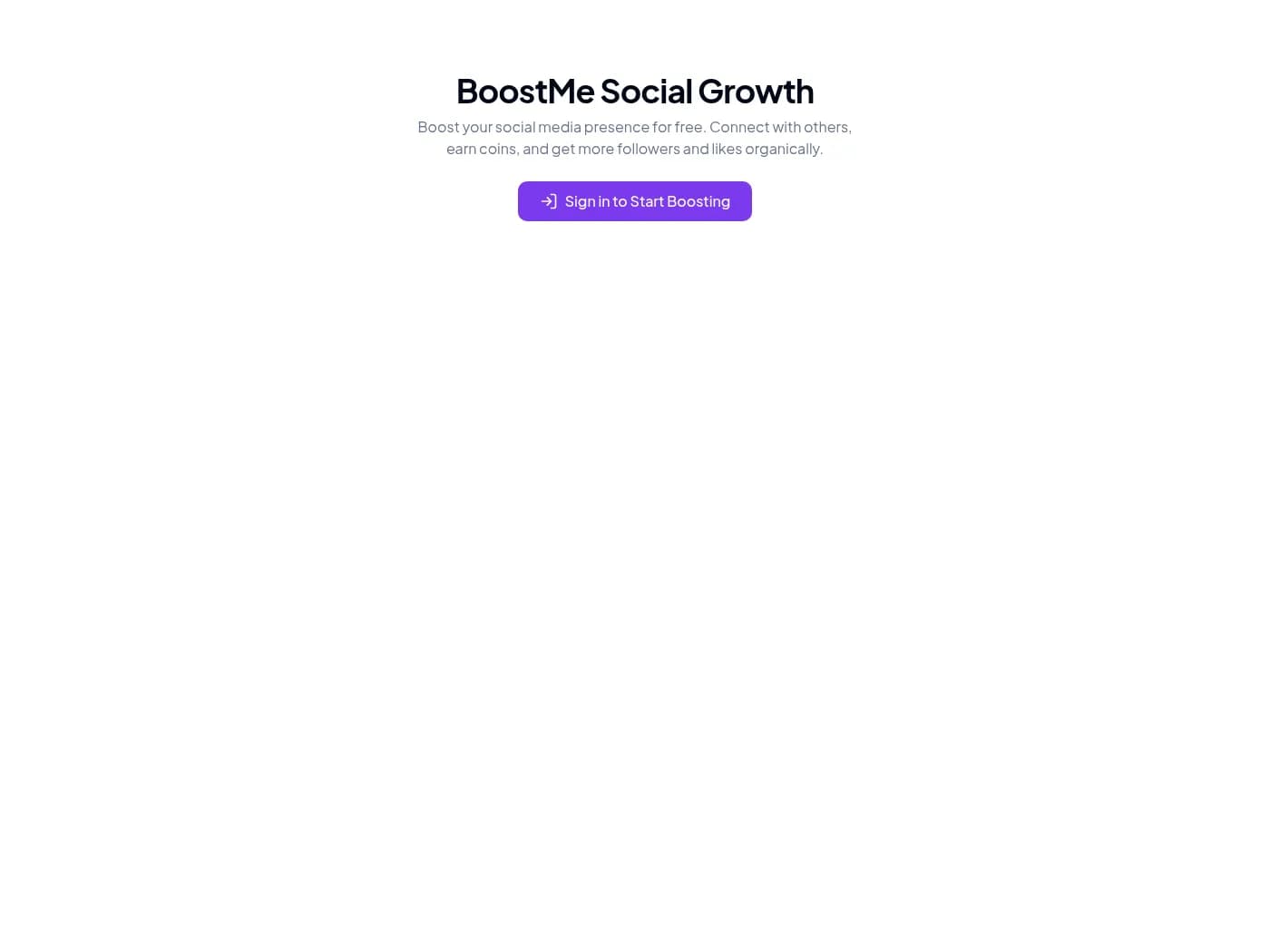 BoostMe Social Growth
