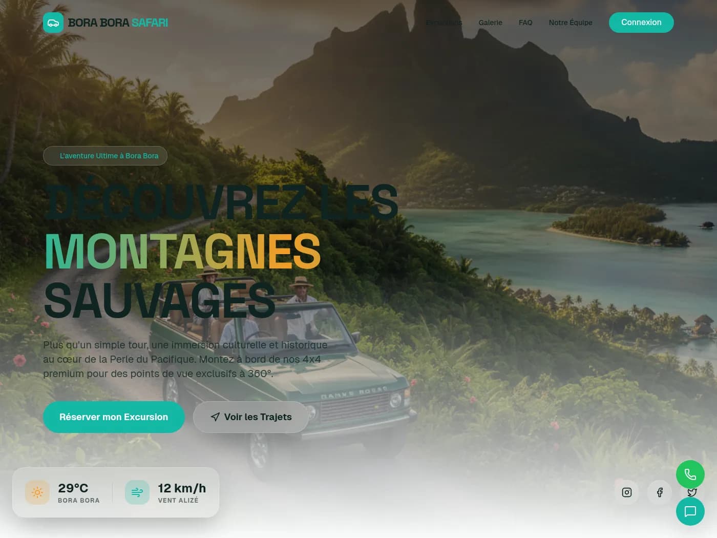 Bora Bora Safari Tours