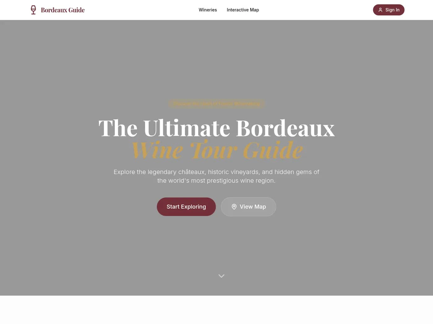Bordeaux Wine Tour Guide