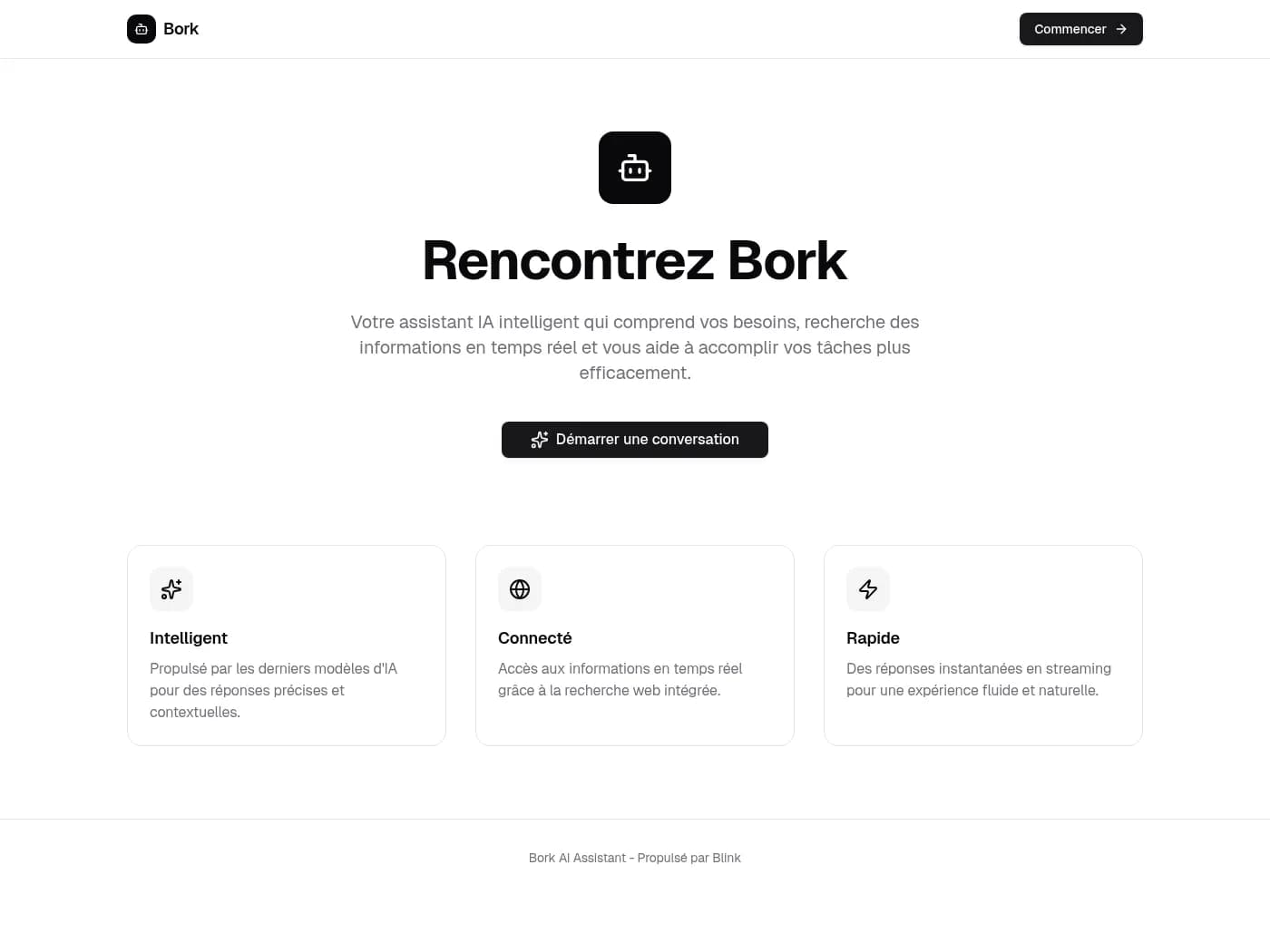 Bork AI Helper