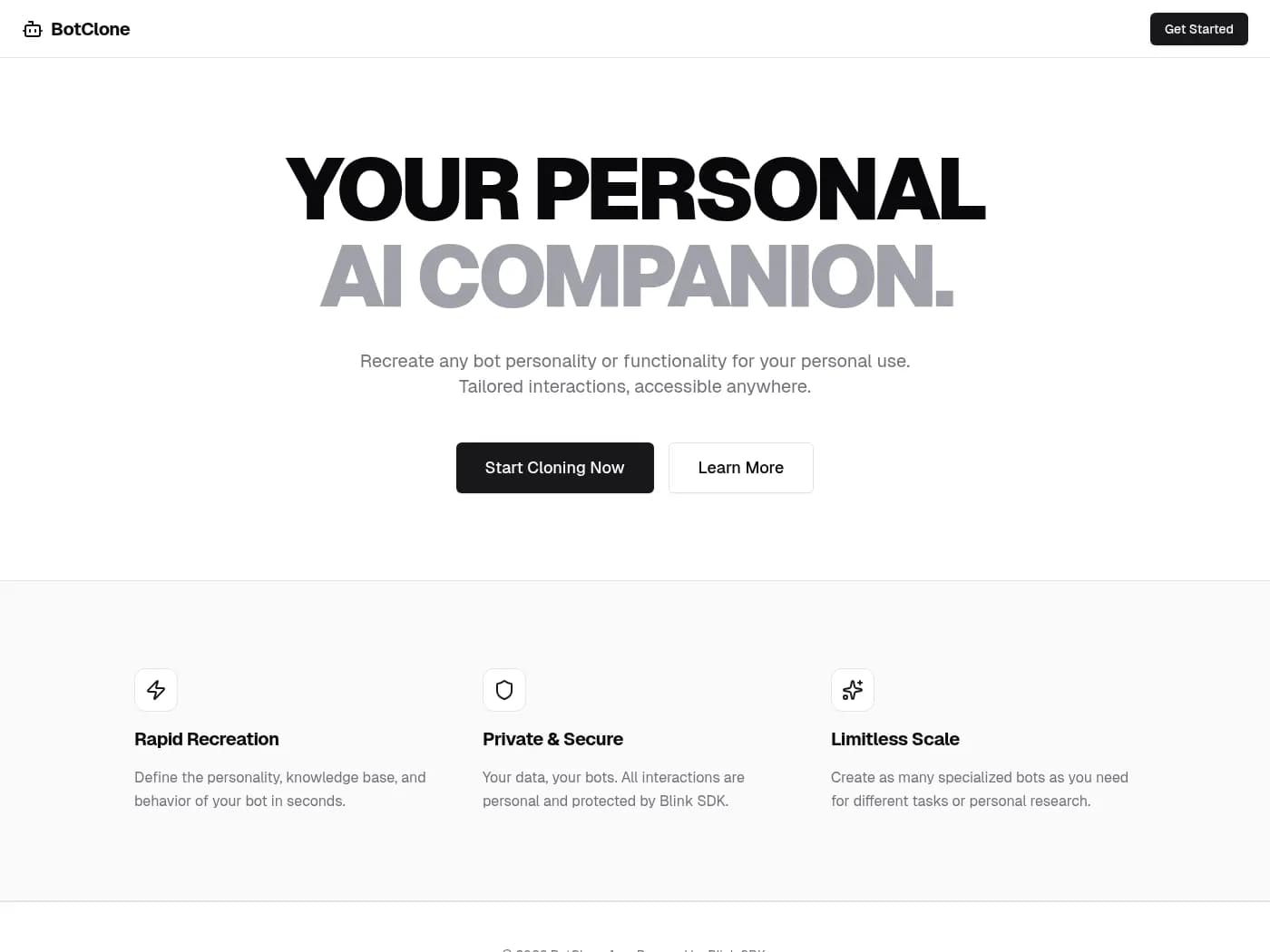 Personal Bot Clone