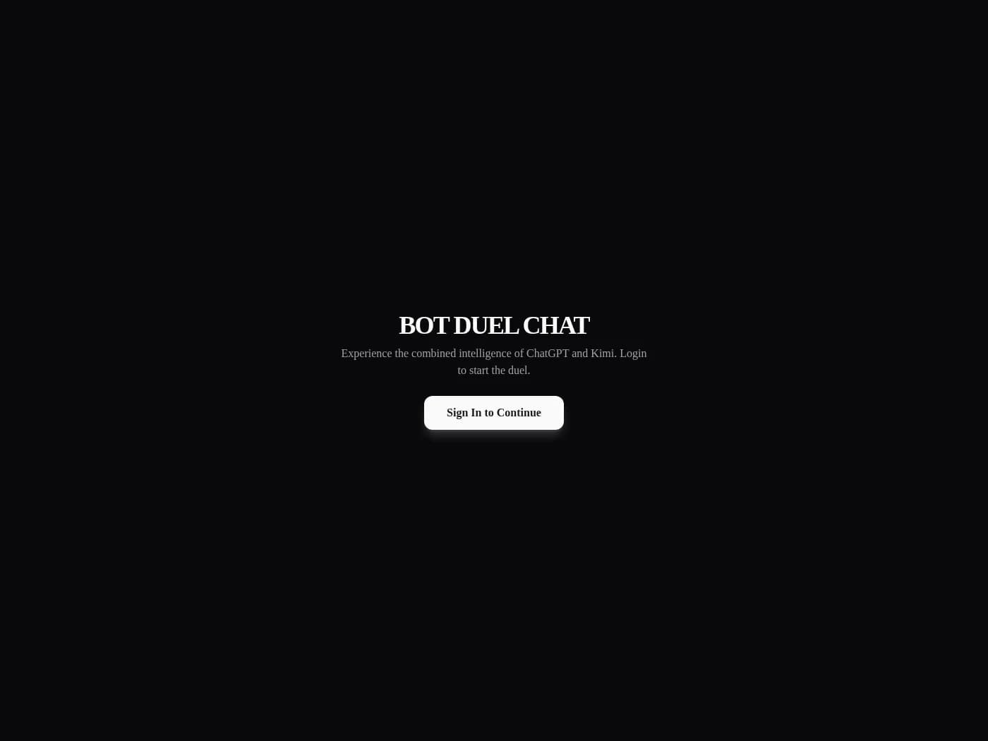 Bot Duel Chat