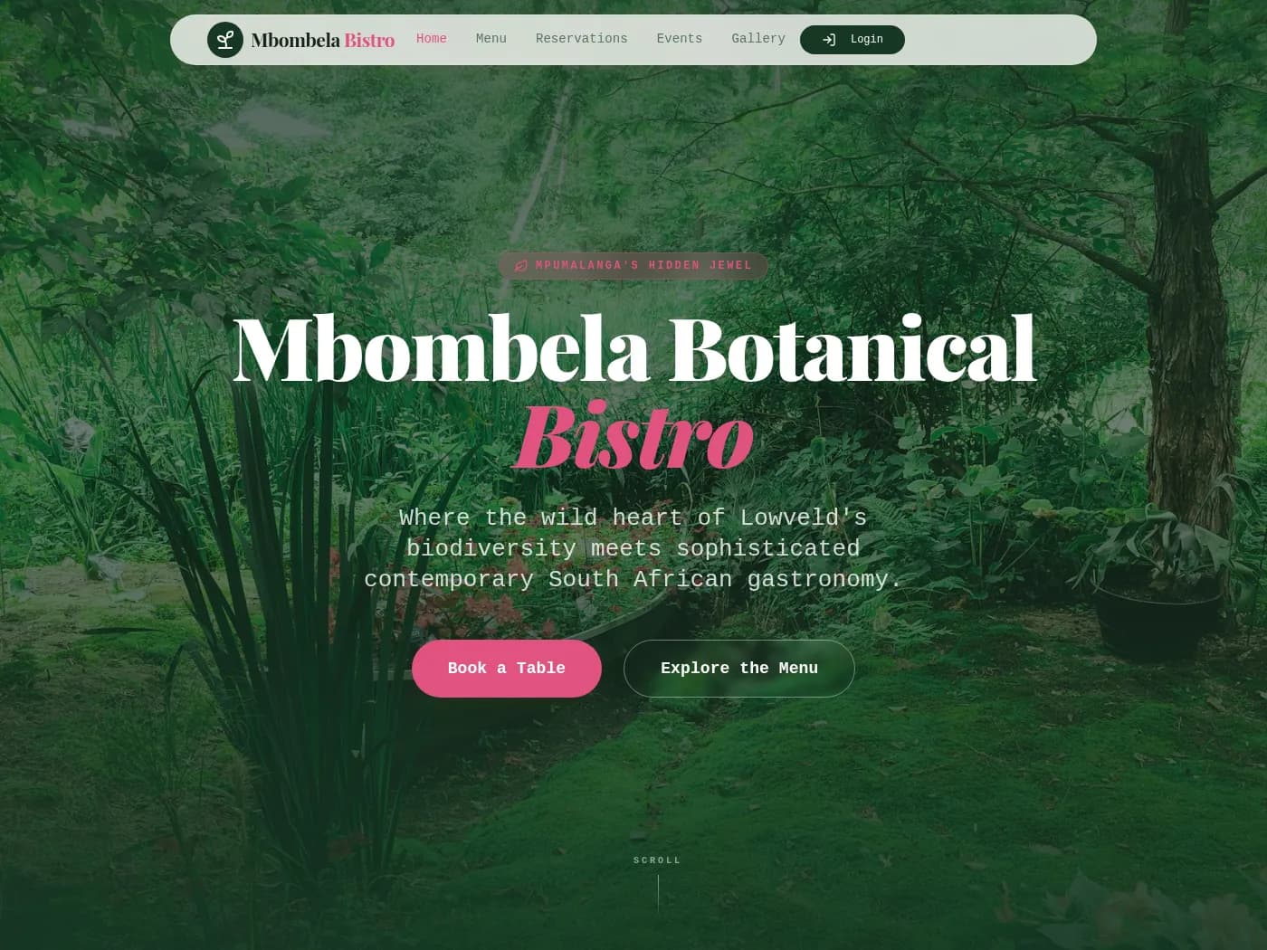 Mbombela Botanical Bistro