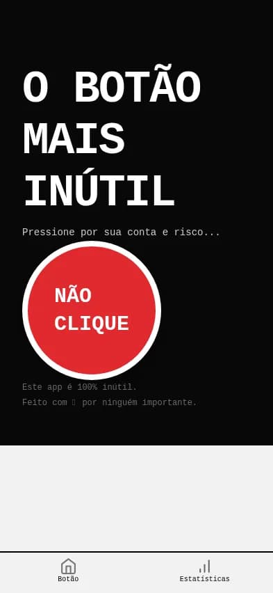 O Botão Mais Inútil