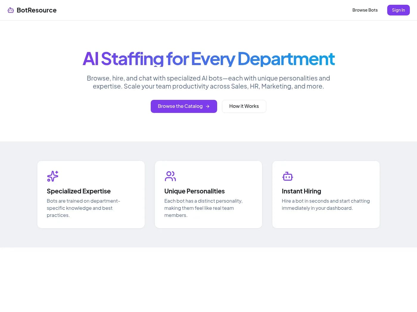 BotResource AI Platform
