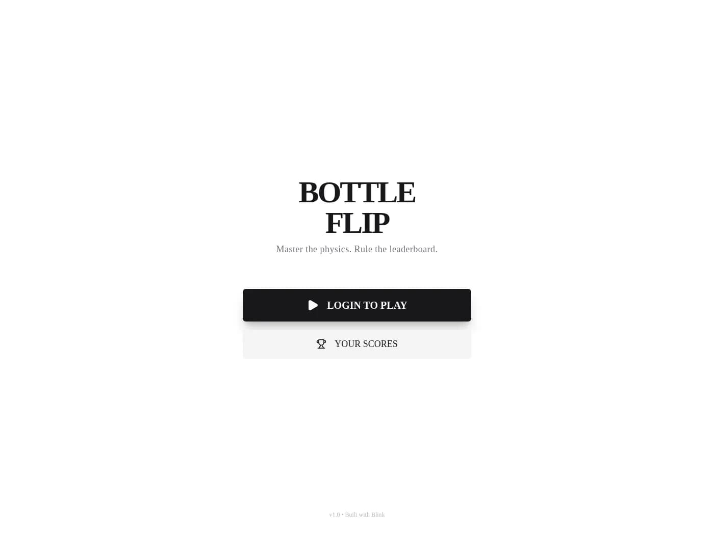 Bottle Flip Challenge