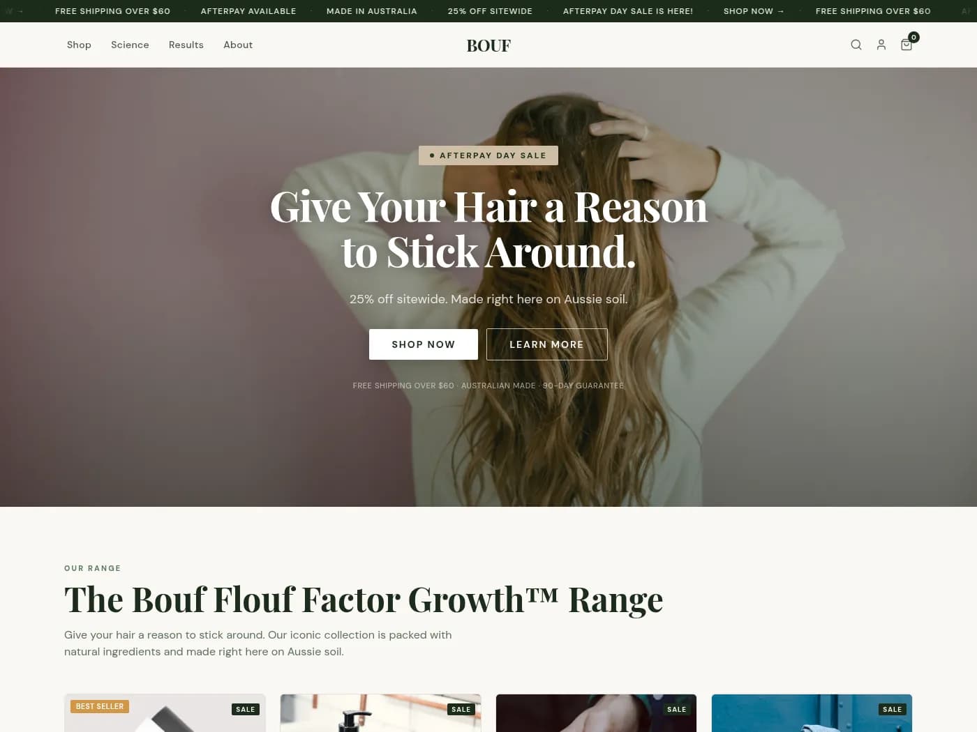 Bouf Web Clone