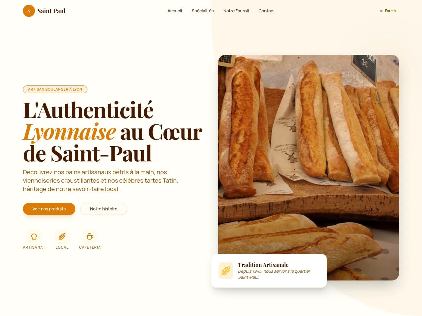 Boulangerie Vitrine Express