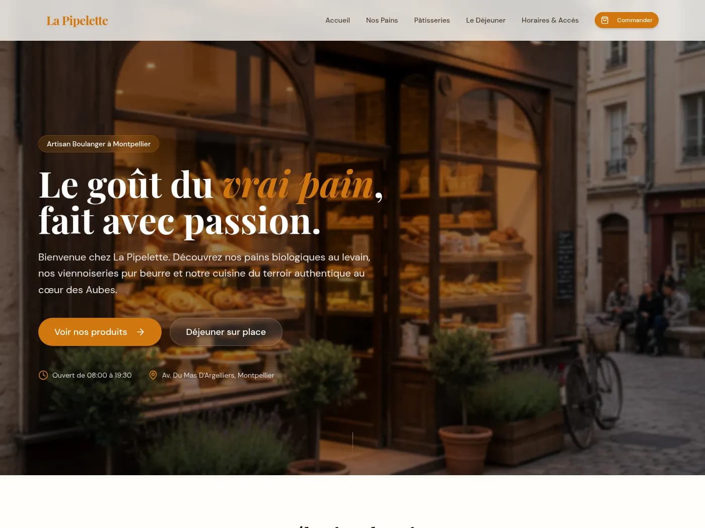 Boulangerie Parisienne Web
