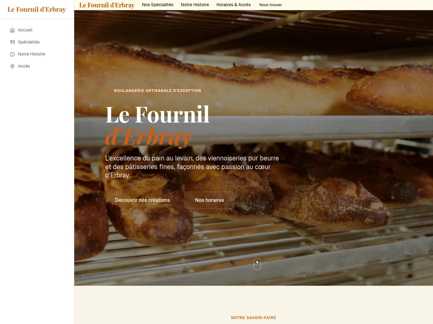 Boulangerie du Village Site