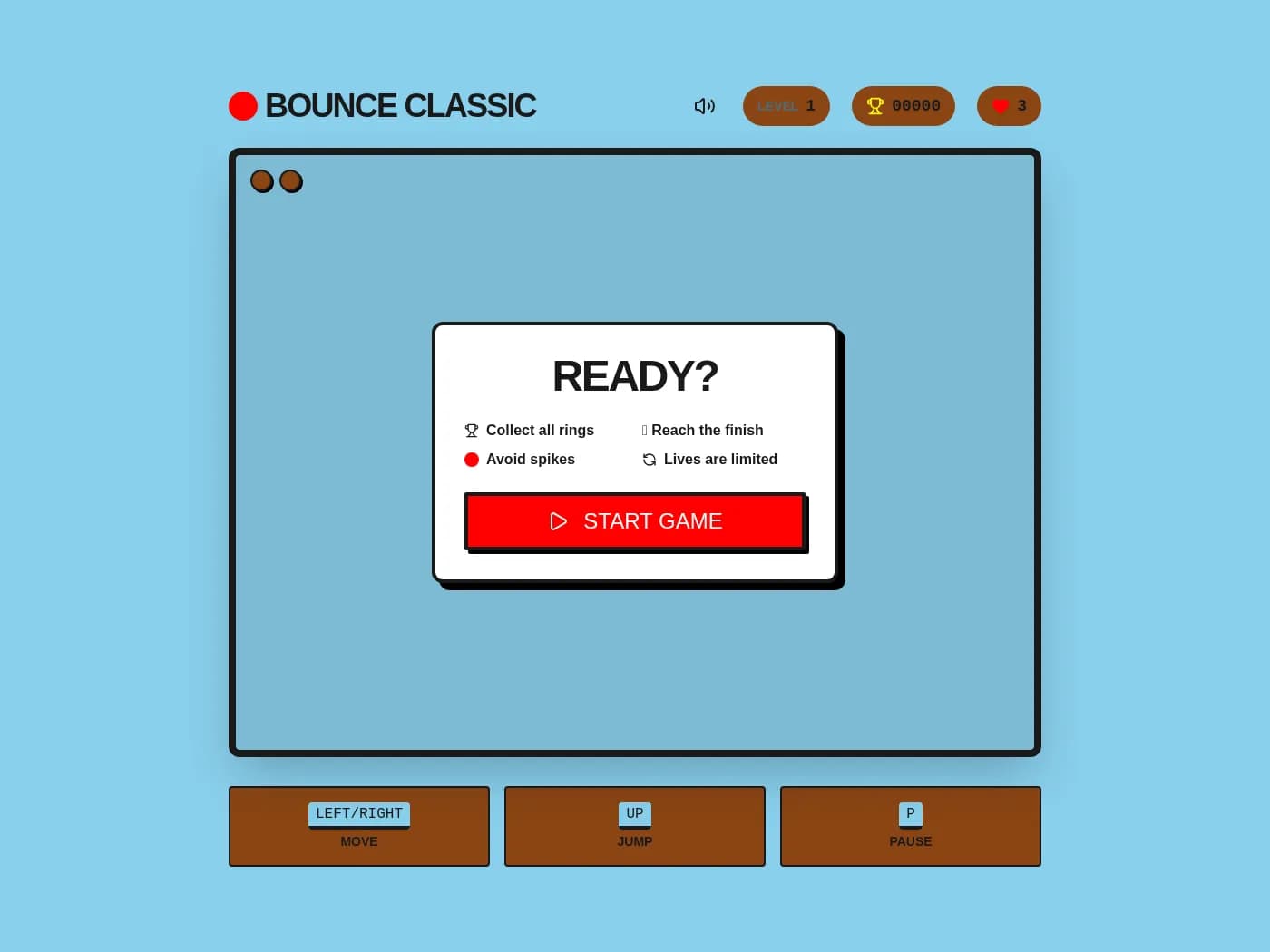 Bounce Classic Clone