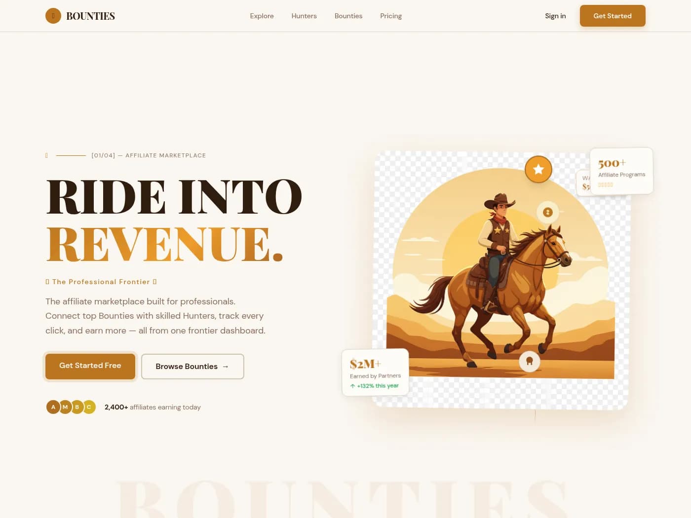 Bounties Marketplace