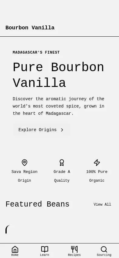 Bourbon Vanilla Showcase