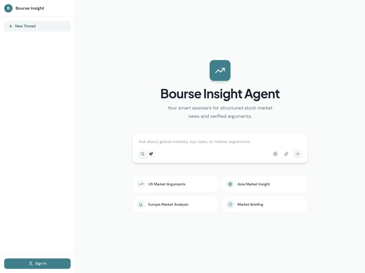 Bourse Insight Agent