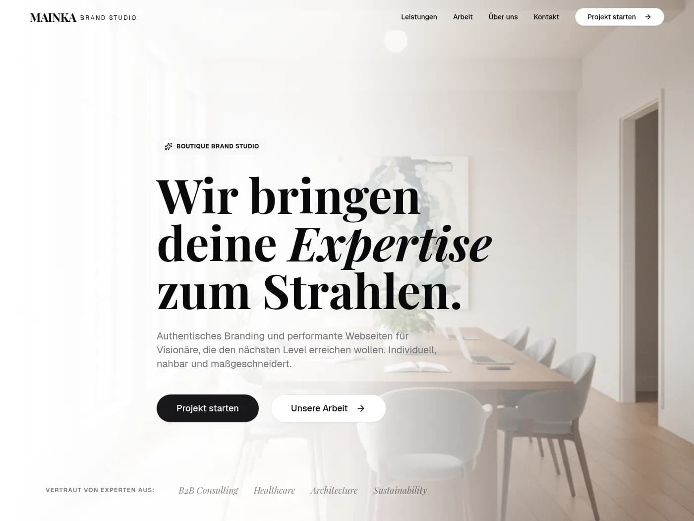 Boutique Agency Web