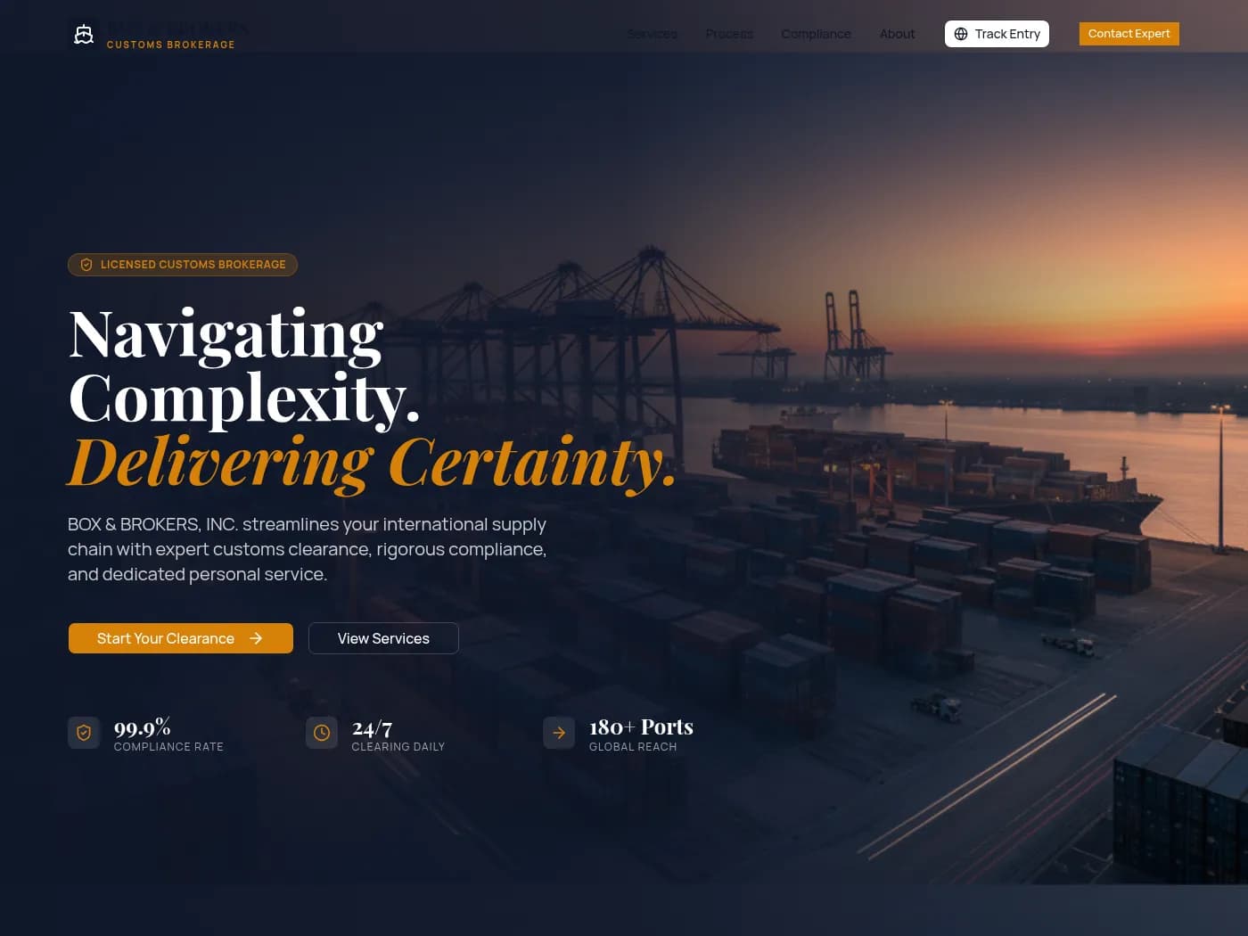 Box & Brokers Landing