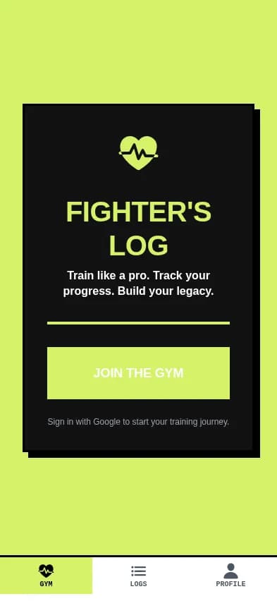 Boxer Training Tracker