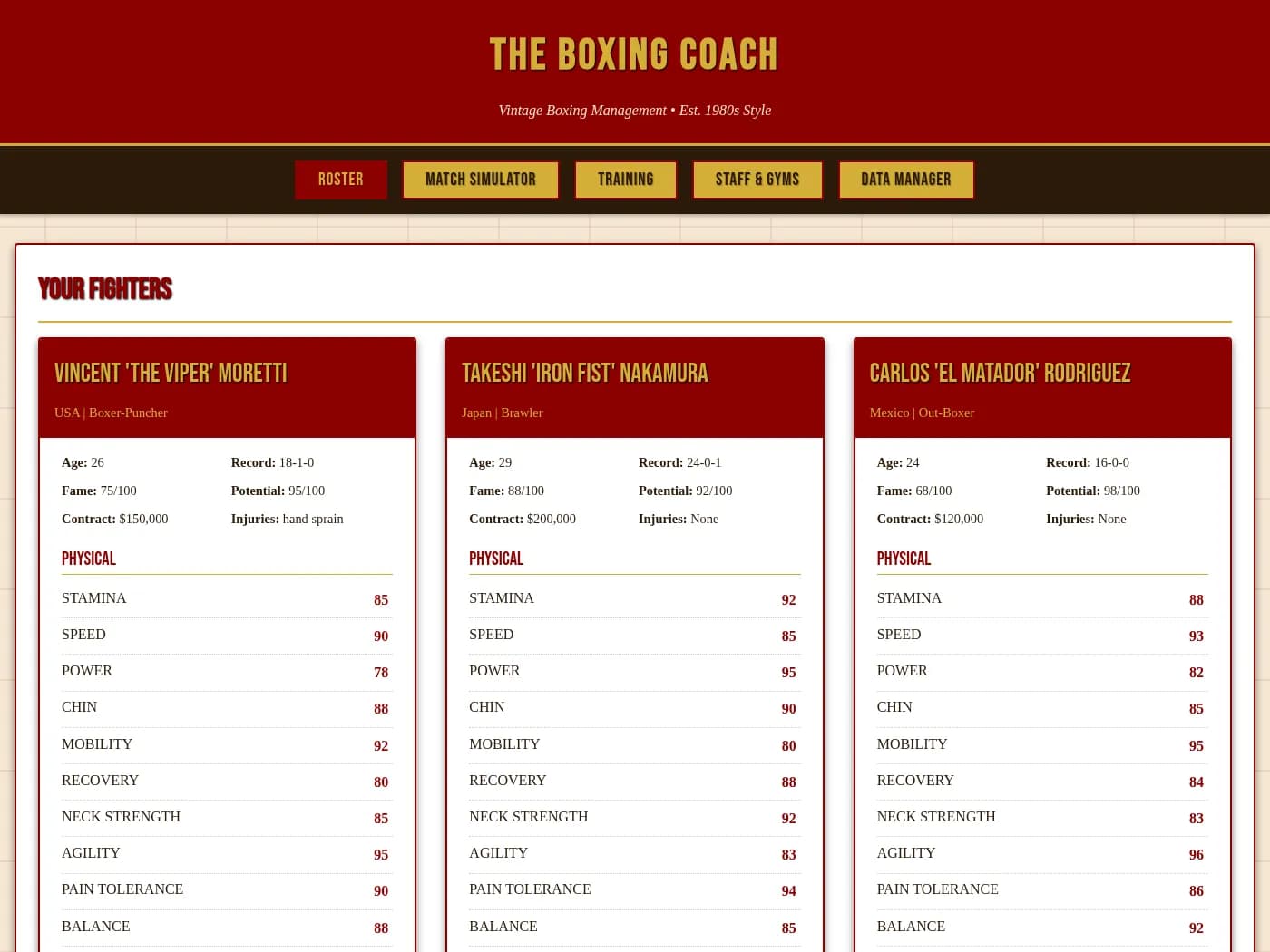 The Boxing Coach PWA