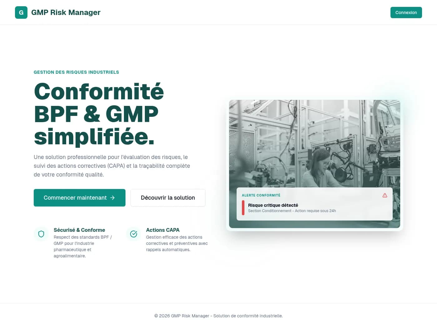 BPF GMP Risk Manager