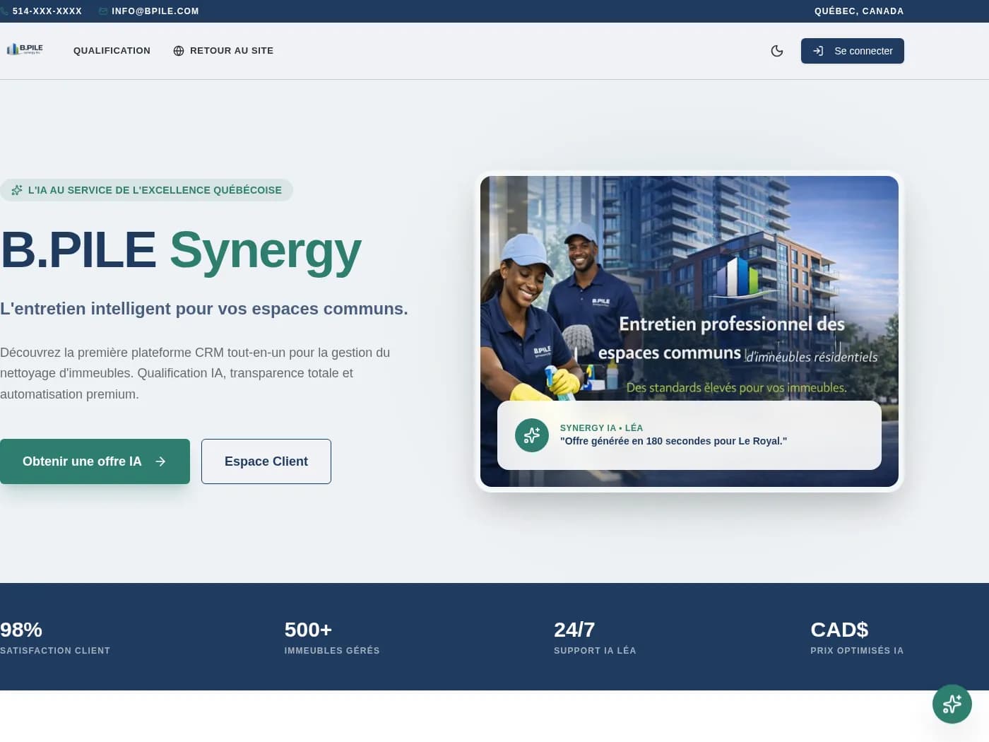 B.PILE Synergy CRM