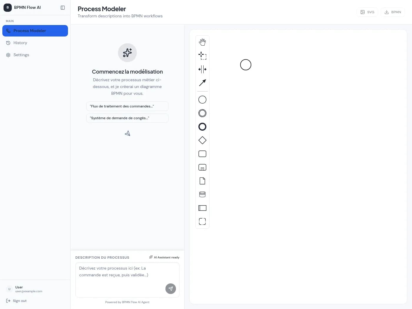BPMN To Workflow Agent