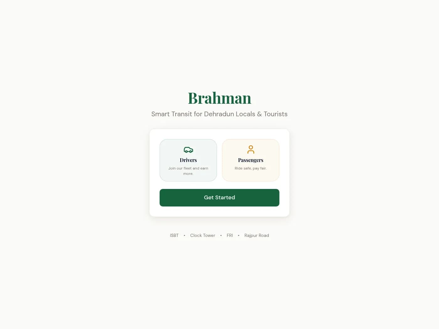 Brahman Transit App