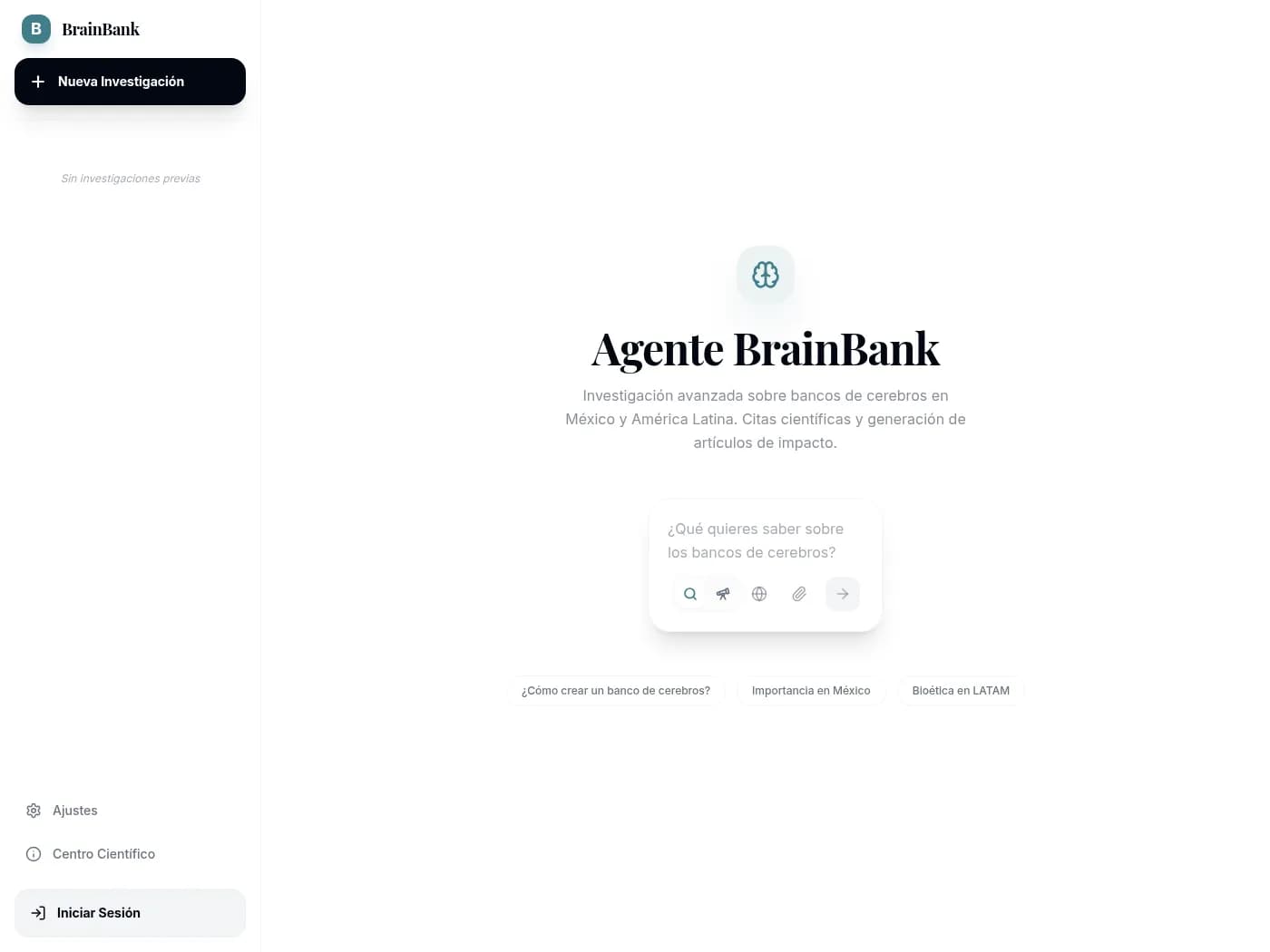 Brain Bank Research Agent