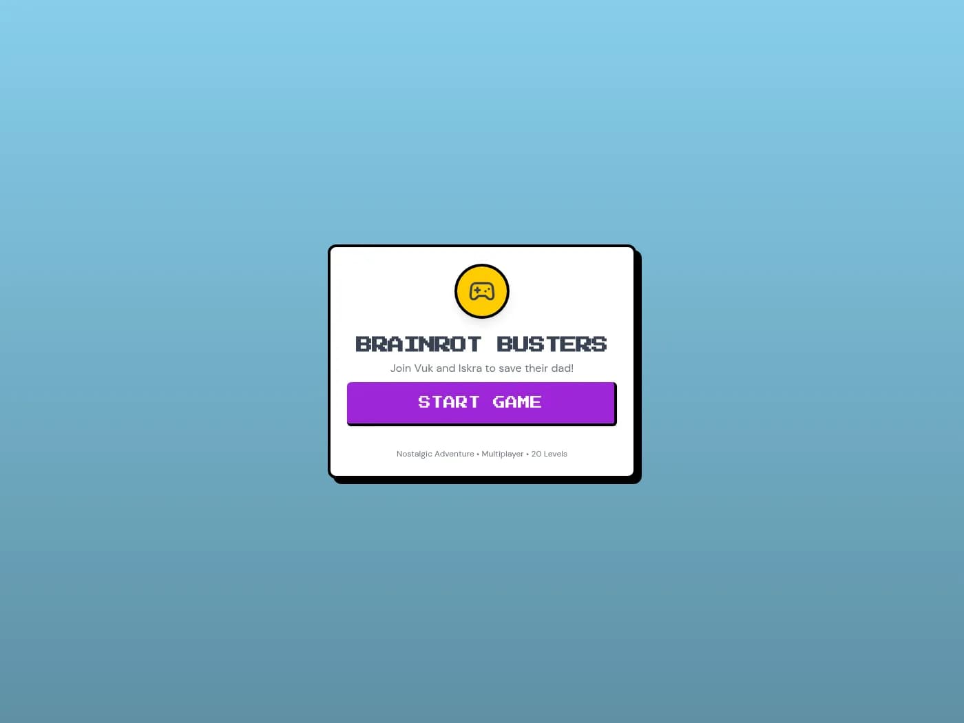 Brainrot Busters Adventure